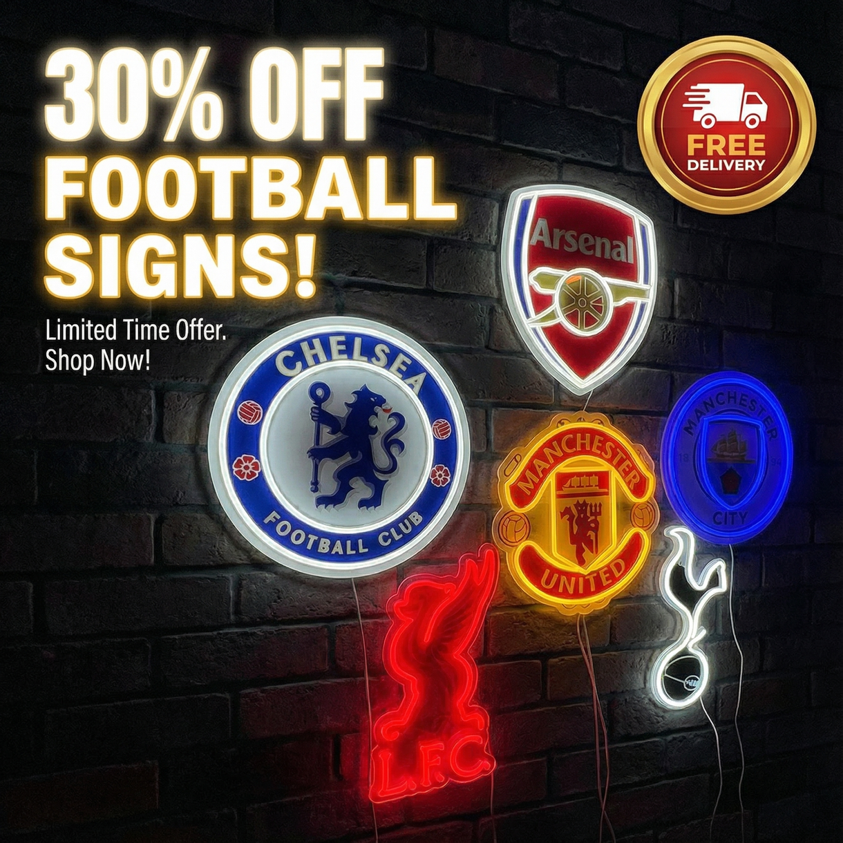 Home / Football Club Neon Signs